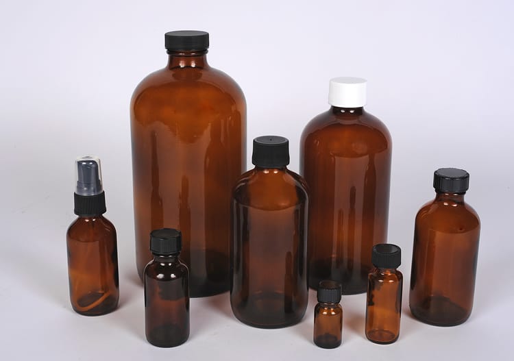 Glass Boston Rounds - Porter Bottle Company