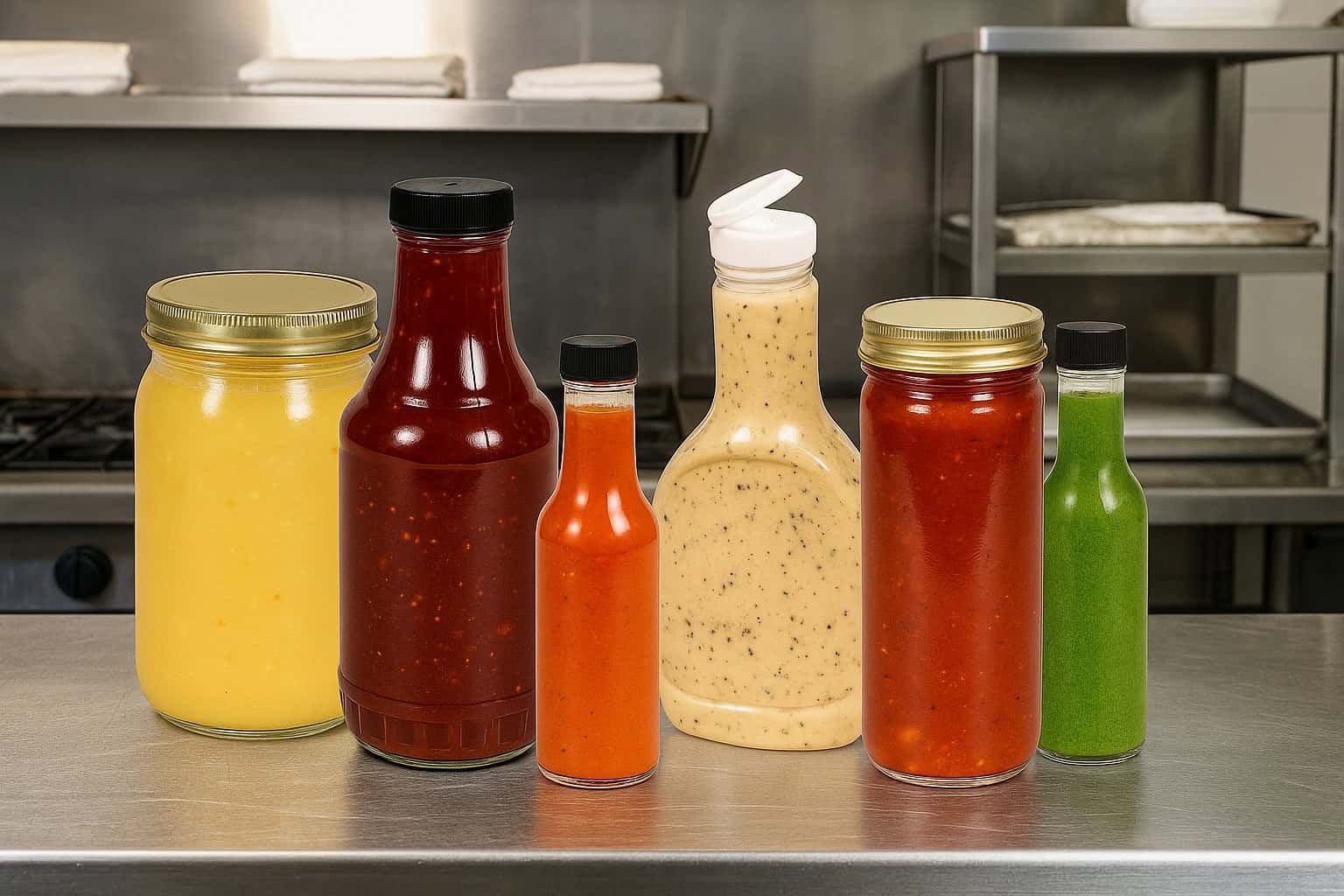 Sauce and Dressing Containers - Porter Bottle Company